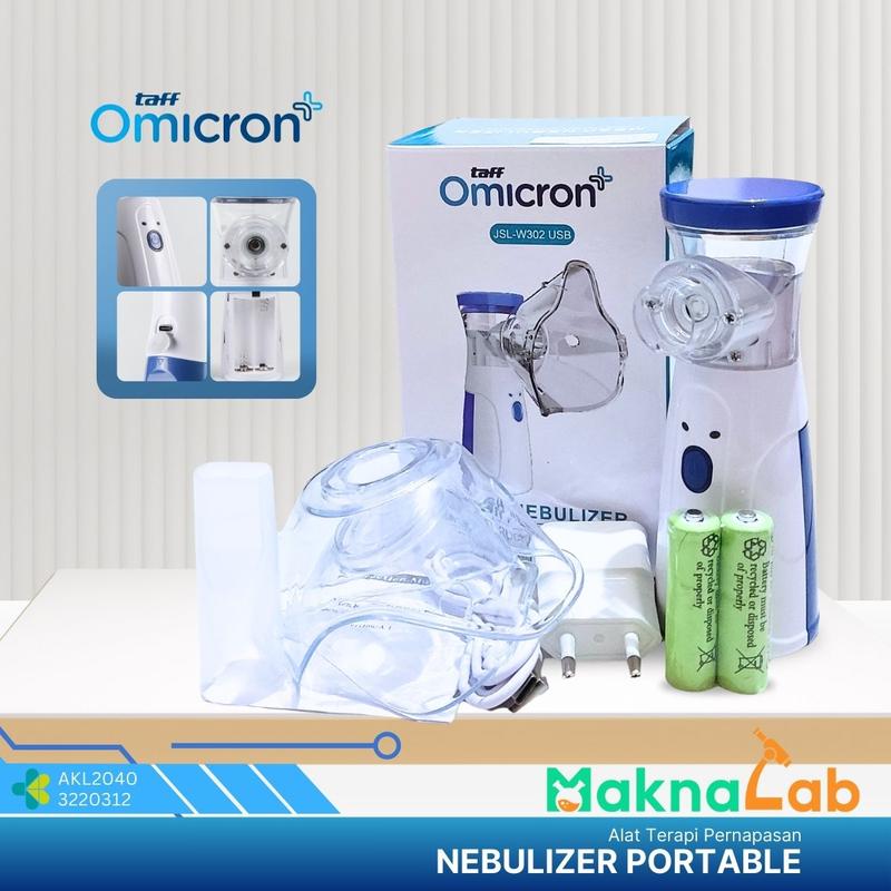 taff Omicron Nebulizer Portable l Alat Inhalasi l Alat Uap l Alat ...