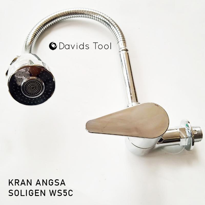 Soligen Kran Angsa Fleksibel Keran Cuci Piring Sink Dapur WS5C - Shop ...