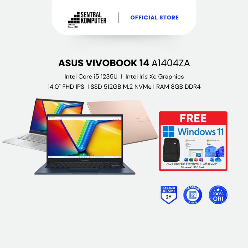 [SPECIAL PRODUCT] - ASUS VivoBook 14 A1404ZA Intel i5 1235U 8GB - Shop ...