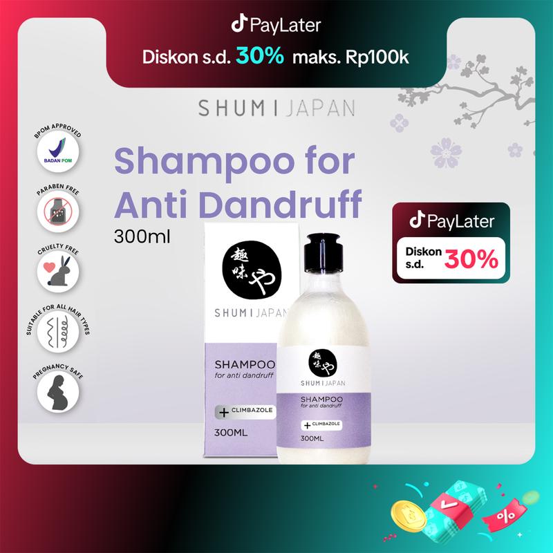 [BPOM] SHUMI Japan Shampoo for Anti Dandruff Ketombe Membersihkan ...