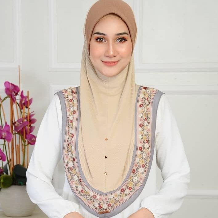 {MARIAM]#61# TUDUNG SARUNG BUNGA KECIK SATU LAYER LAWA - TikTok Shop ...