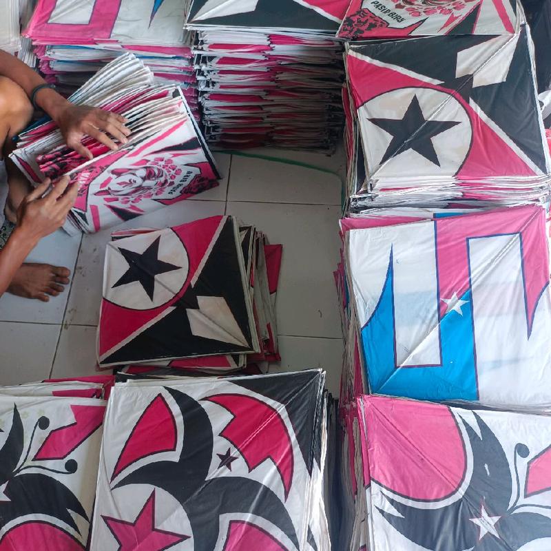 Layangan Sablon Ukuran 58 1 pak isi 100pcs dan 50 pcs ( +bonus - Shop ...