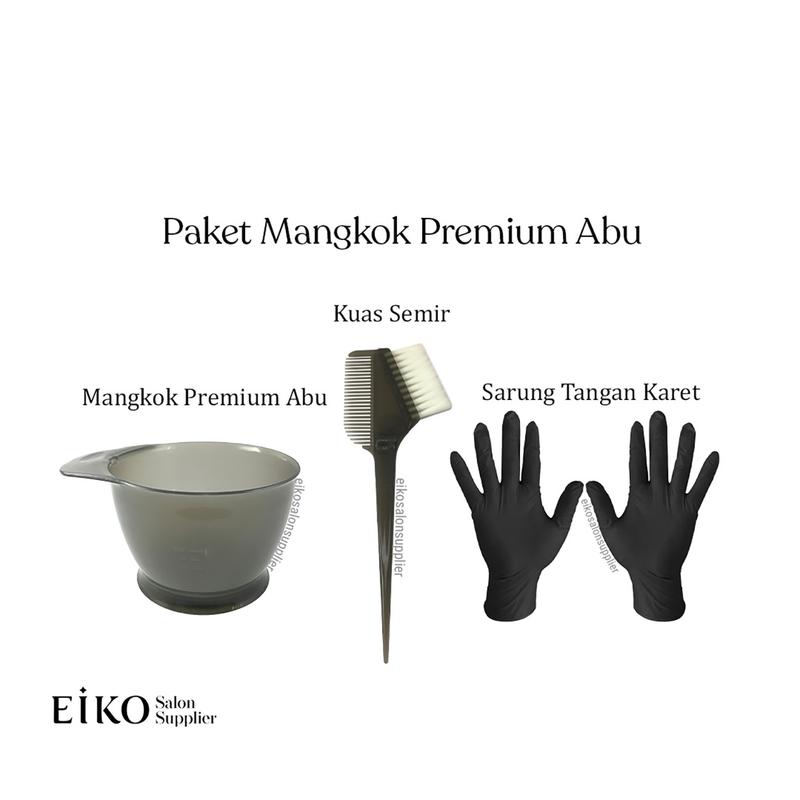 Semir Set Sisir Mangkuk Wadah Kuas rambut cat mangkok - Shop | Tokopedia