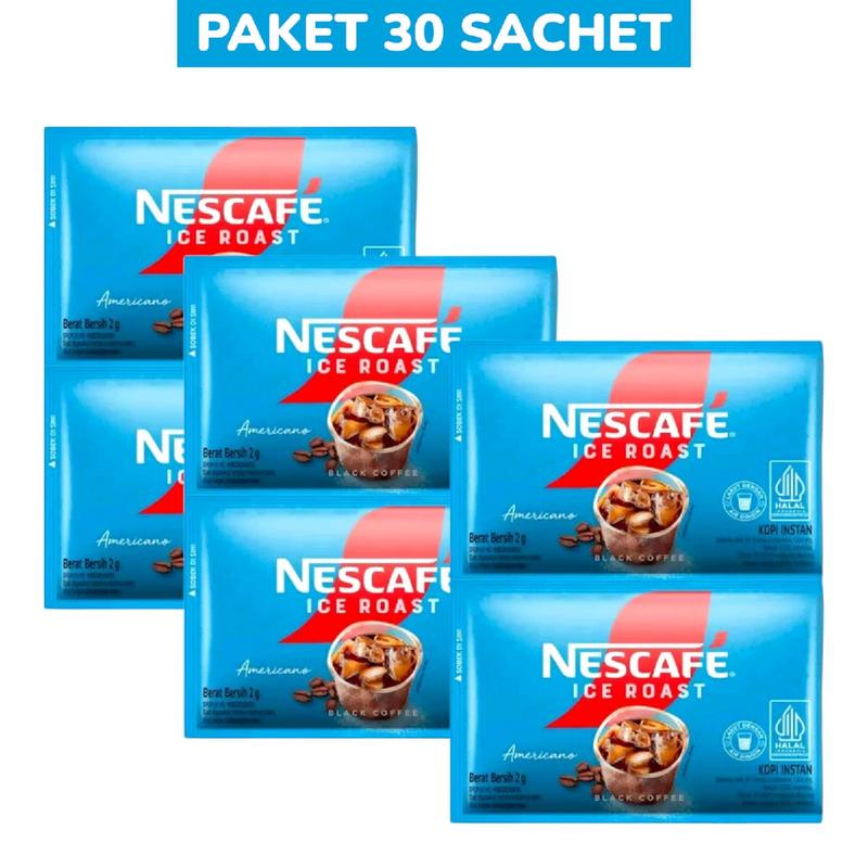 Nescafe Ice Roast Americano Kopi Instan 2g X 30 Sachet Minuman - Shop ...