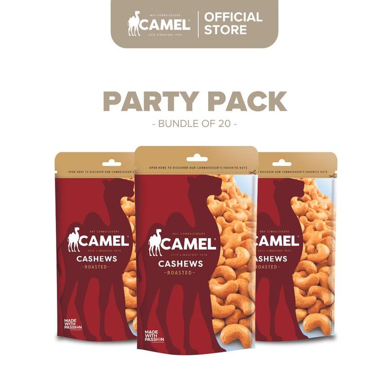 Camel Premium Roasted Cashews 36g | Bundle of 20 - TikTok Shop Singapore