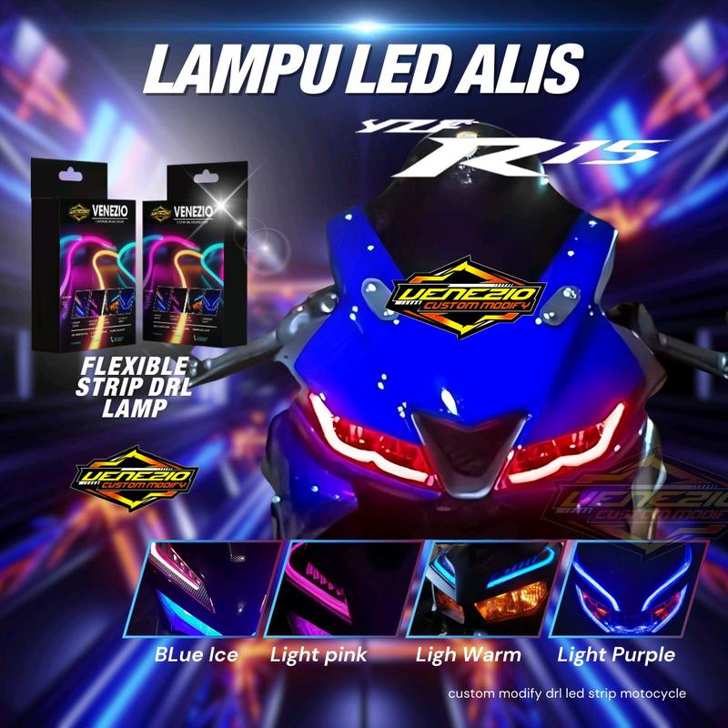 LAMPU ALIS DRL NEW R15 V3 BONUS DEVIL EYES LAMPU ALIS YAMAHA - Shop ...