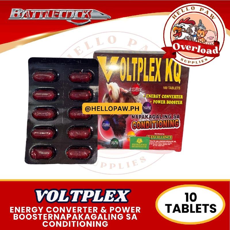 Voltplex BANIG 10 tablets for gamefowl - TikTok Shop Philippines