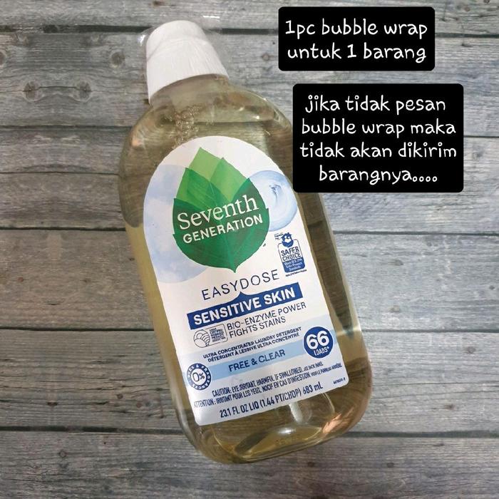 Jual Seventh Gen Ultra Concentrated Laundry Detergent Free Clear ...