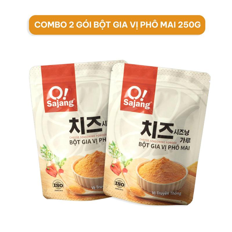 COMBO 2 GÓI BỘT GIA VỊ PHÔ MAI | CHEESE SEASONING POWDER 250G - TikTok ...