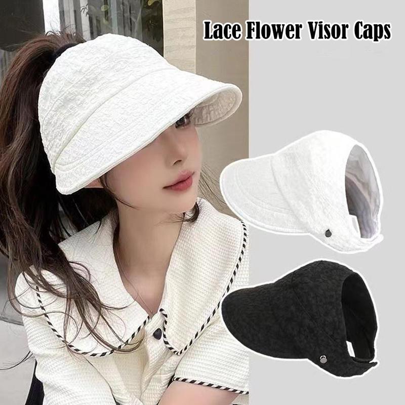 Simple Sun Hat Empty Top Hat Fisherman UV Protection Sun Hat - TikTok ...