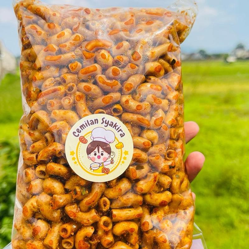 Cemilan Syakira MAKARONI BANTET 1 KG GURIH Cemilan Pedas Ras - Shop ...
