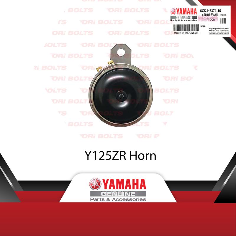 Yamaha Original Y125ZR (3810) Horn Assy (Hitam) Mark E13 - 5XK-H3371-10 ...