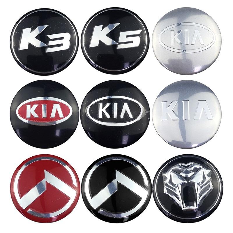 xps 4pcs 56mm KIA K3 K5 RIO Sportage Sorento Modified Lion Head ...