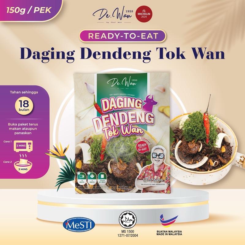 De.Wan 1958 by Chef Wan - Daging Dendeng Tok Wan dan Daging Rendang ...