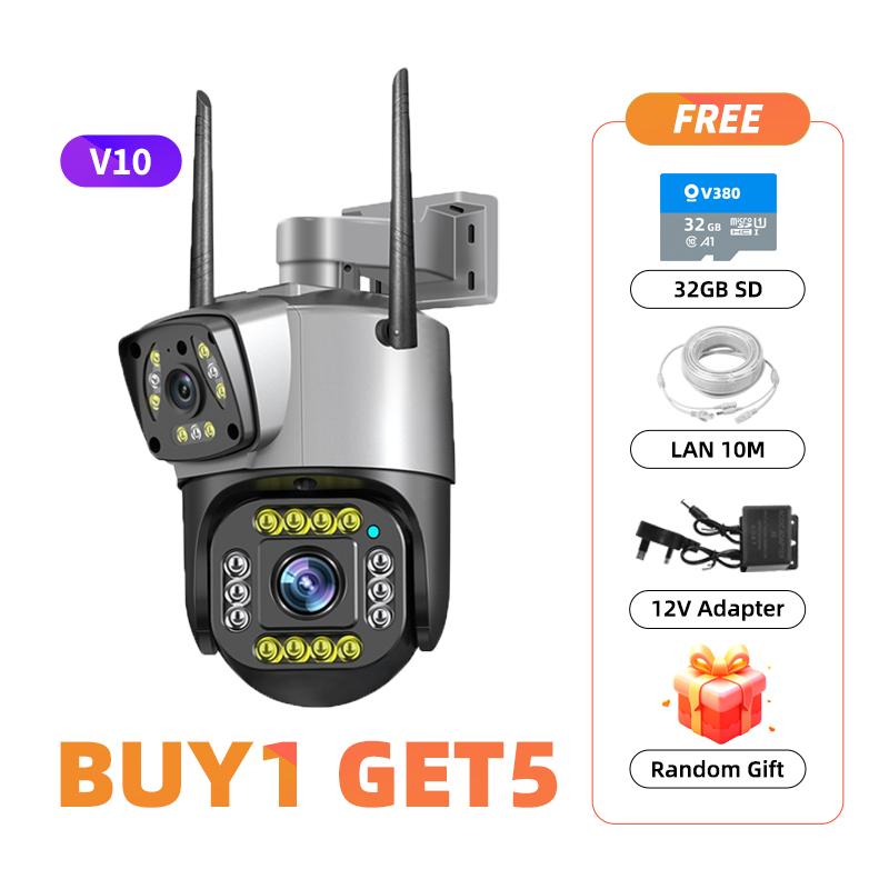 【BUY 1 GET 5】FRANWELL V10 dual lens outdoor alam rumah denga - TikTok ...