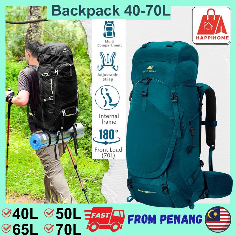 Waterproof Hiking Bag Outdoor Travel Backpack 40L 50L 70L Camping - TikTok Shop Malaysia