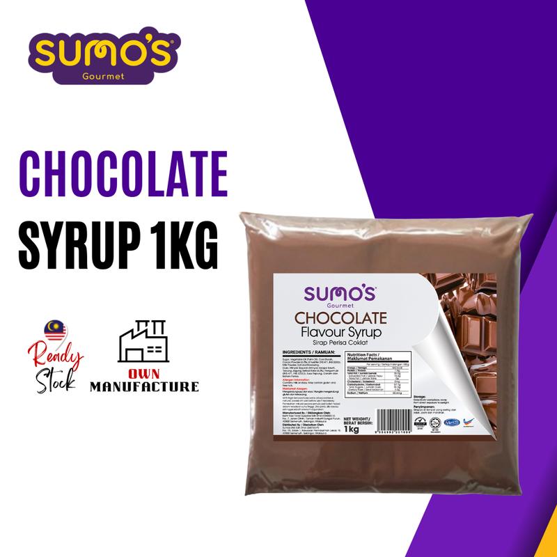 Sumo's Gourmet Chocolate Flavor syrup 1kg Halal - TikTok Shop Malaysia