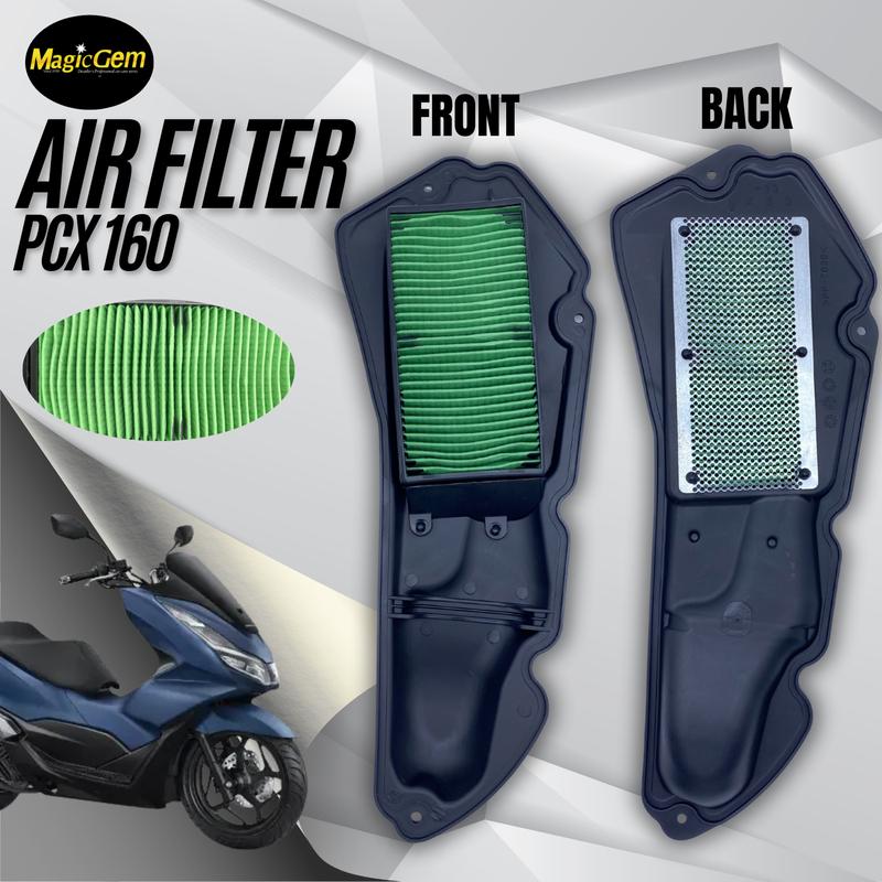 MG AIR FILTER FOR HONDA PCX 160 - MOTORCYCLE AIR FILTER - TikTok Shop ...