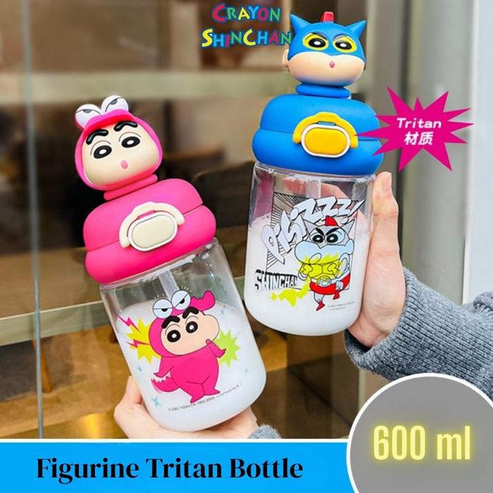 Promo Crayon Shin-chan Figurine Tritan Bottle (600 ml) - Botol Minum ...