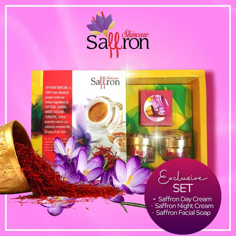 SAFFRON SKINCARE ORIGINAL BASIC SET - ORGANIC WITH AYURVEDIC - TikTok ...