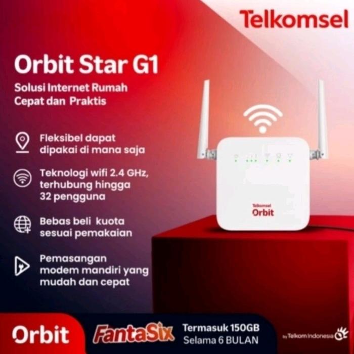 Jual Telkomsel Orbit Star G1 desain Antena Sinyal Modem Wifi 4G High ...