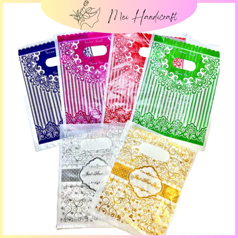 100pcs/pkt Beg Plastik| Goodies Beg Plastic| GIft Beg| Beg PE| - TikTok ...