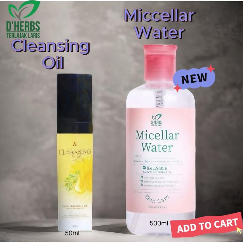 DHERBS REMOVE MAKEUP | MICELLAR WATER | CLEANSING OIL - TikTok Shop ...