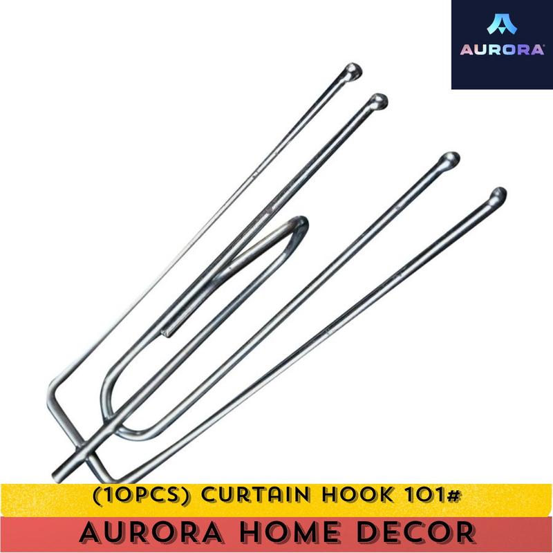 (10PCS) Curtain Hook Model 101 hook langsir (Middle Hook) - TikTok Shop ...