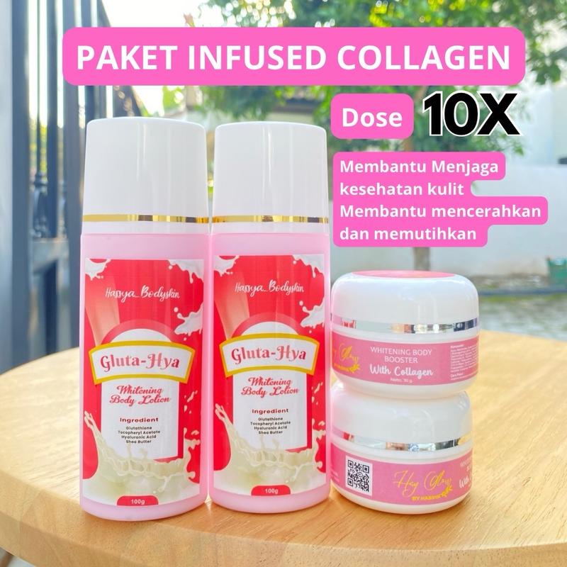 2 INFUSED BOOSTER + 2 LOTION GLUTA - Shop | Tokopedia