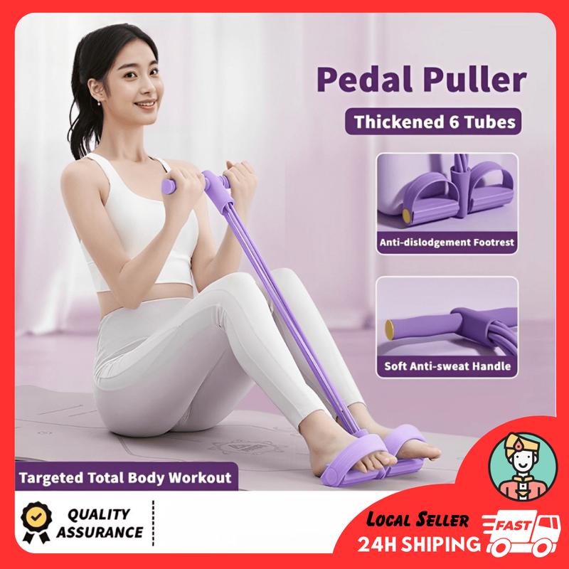 Tali Rintangan Pedal 6 Tiub untuk Senaman Pilates dan Sit up - TikTok ...