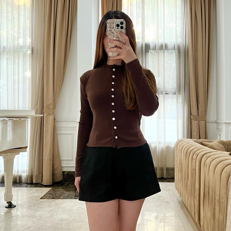 [ELLERY] - Sarah Top / Long Sleeve Top / Knitted Top - Shop | Tokopedia