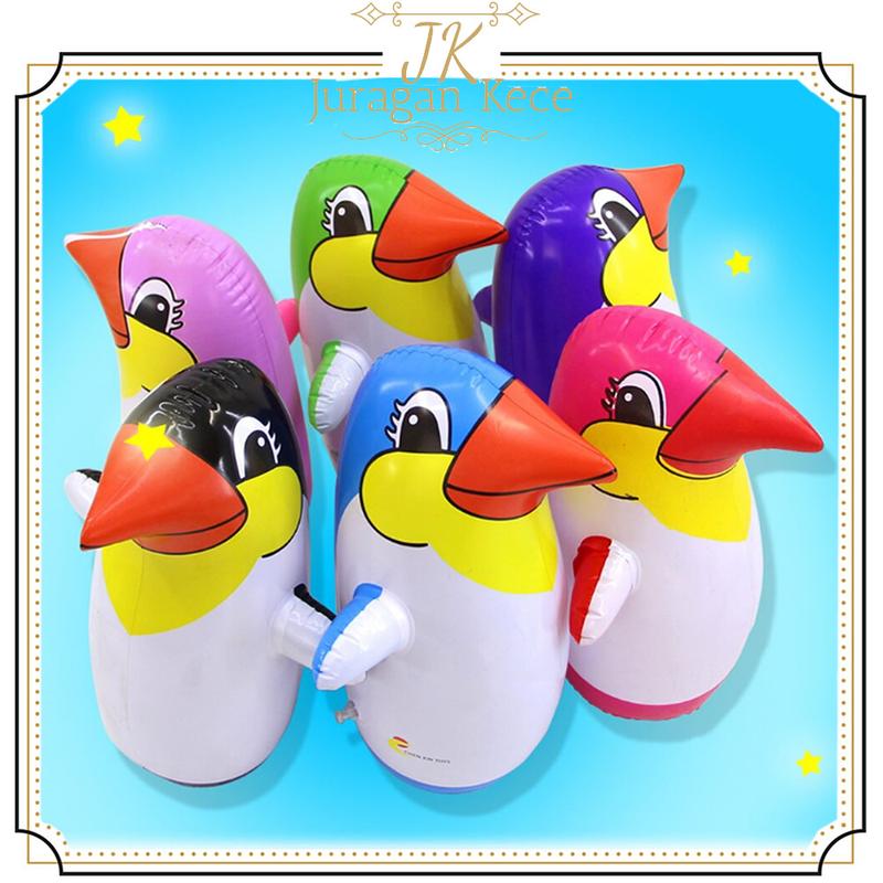 Balon Tinju Penguin Mainan Samsak Anak Tinjuan Karakter Motif Pinguin ...