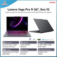 Jual LENOVO YOGA PRO 9I AURA EDITION GEN 11 ULTRA 7 356H 32GB RAM 1TB ...