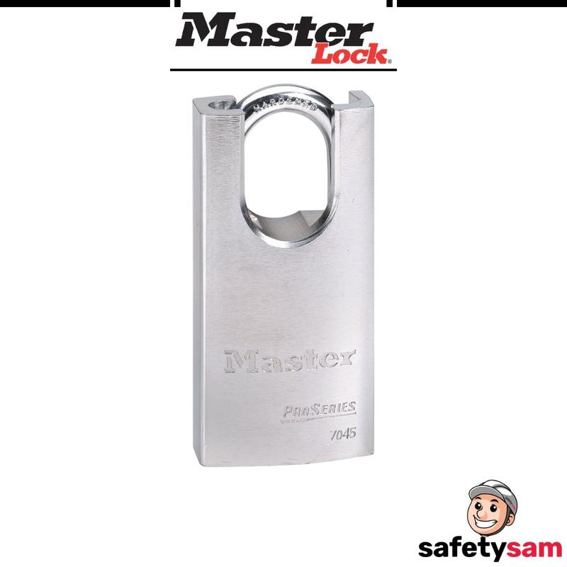 Master Lock 7045 ProSeries Solid Steel Lock, Solid Steel Rekeyable ...