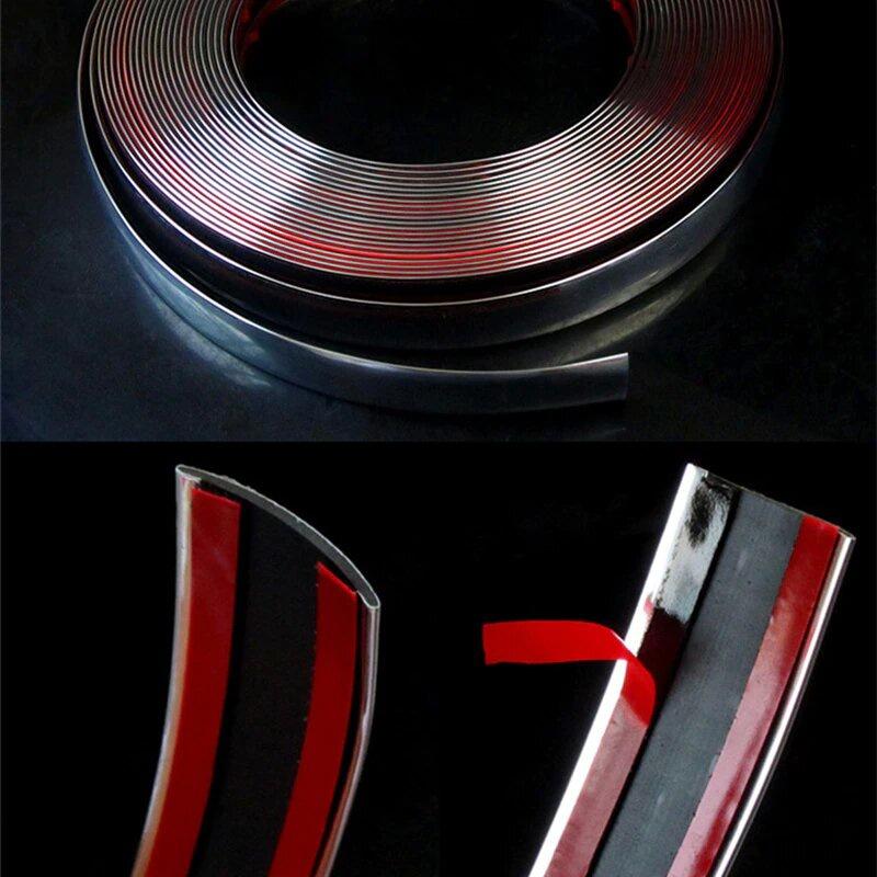 List Lis Chrome Krom Mobil Moulding Trim Body Eksterior 10Mm - Shop ...