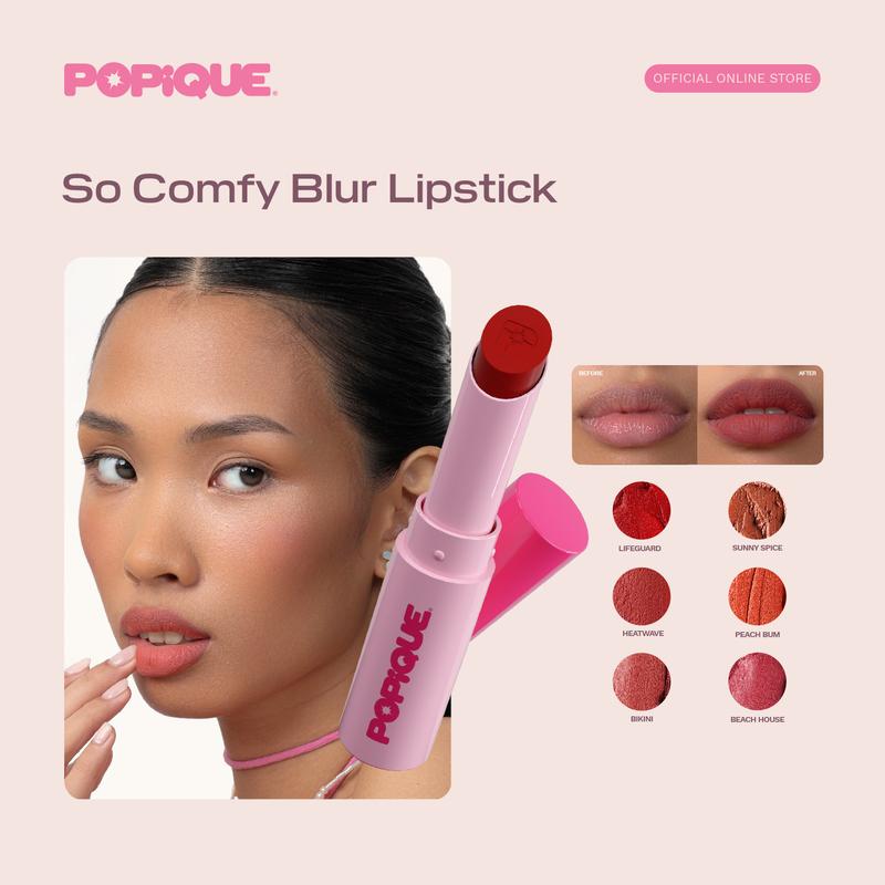 Popique So Comfy Blur Lipstick - TikTok Shop Philippines