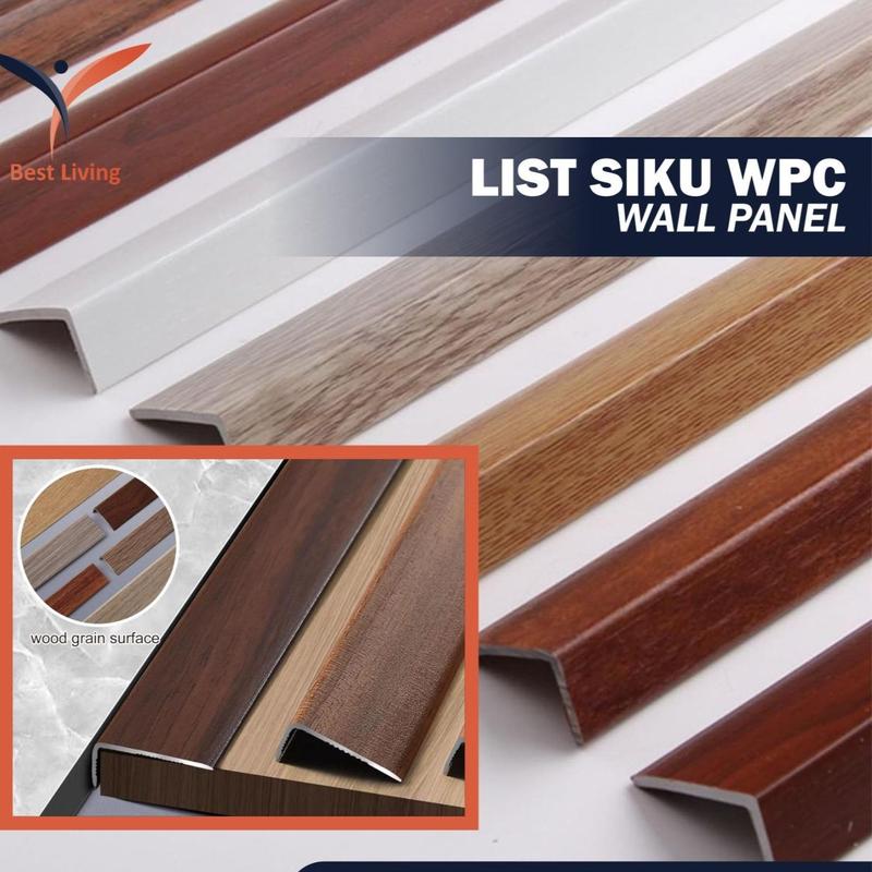 LIST SIKU WPC WALL PANEL LIST PENUTUP WPC WOOD PANEL 2.9 METER PREMIUM ...