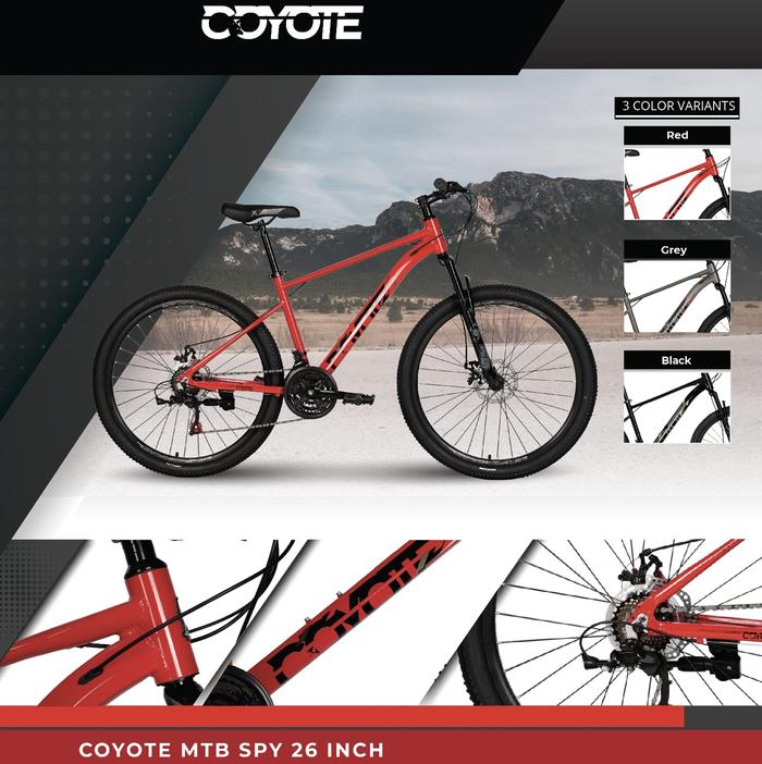 Jual SEPEDA GUNUNG MTB 20 24 26 27.5 INCH ELEMENT COYOTE SPY / COYOTE ...