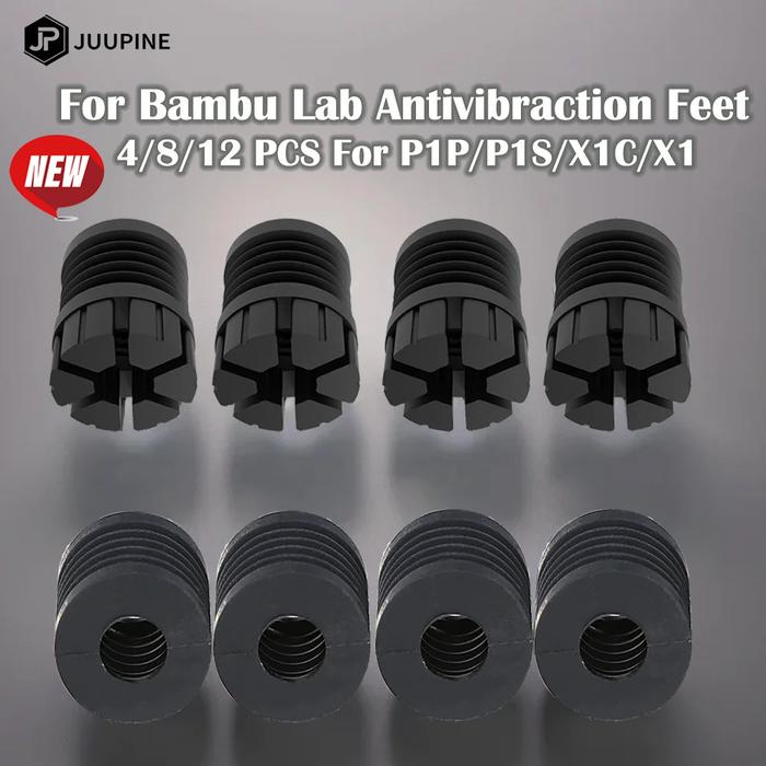 Jual Feet For For Bambu Lab P1S Bambulab X1 Carbon Anti Vibration Feet ...