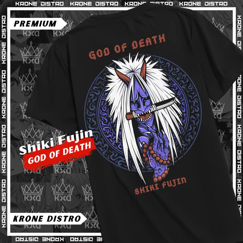 KRONE Kaos Anime SHIKIFUJIN Naruto Katun Premium 24s - Tshir - Shop ...