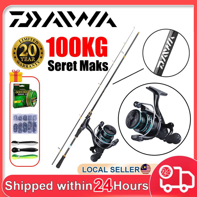 Set Memancing Rod Daiwa Baru Combo Reel Spinning Joran Pancing - TikTok ...