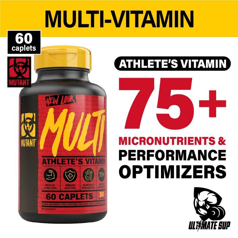 Mutant MULTI, Supports Healthy Muscle Function, 60 Caplets - TikTok ...