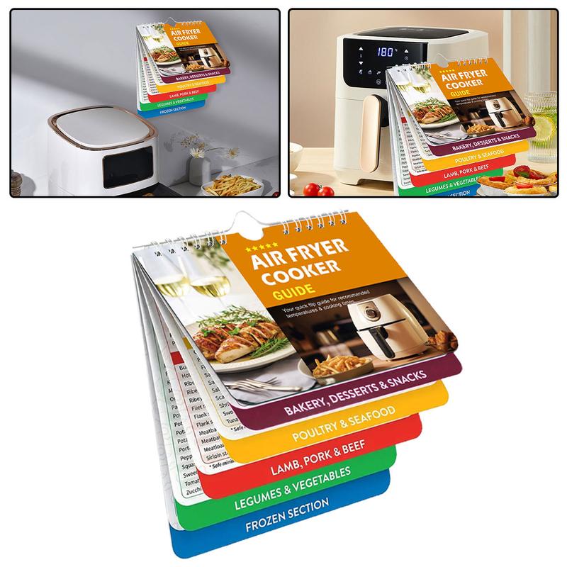 1PCS Kitchen Cookbook Calendar Style Soft Magnetic Sticker Refrigerator ...