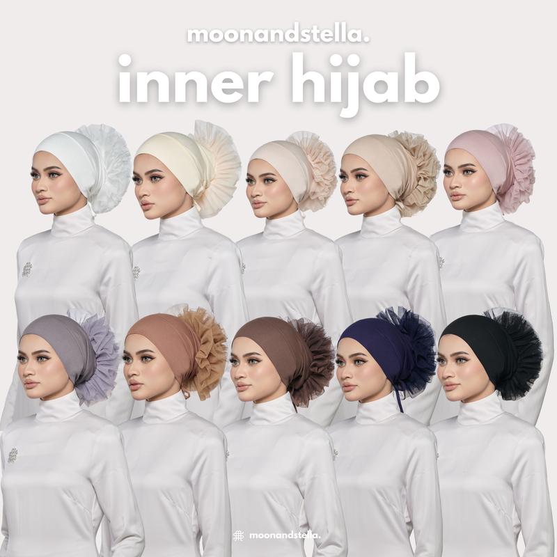 MOONANDSTELLA INNER HIJAB | VOLUMNIZER INNER | STRETCHABLE INNER ...