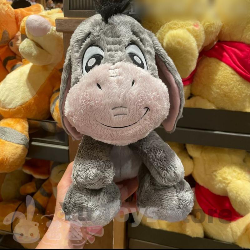 2024 28cm Disney Plush Toy Eeyore Donkey Dolls Cute Cartoon Gray - Shop ...