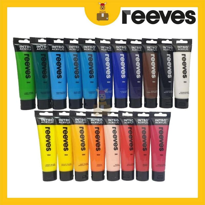 REEVES Intro Acrylic Colouring Color Paint 100ml (PER TUBE) - TikTok ...