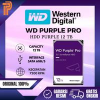 Promo WD Purple 12TB PRO 3,5" HDD CCTV Surveillance 7200 RPM SATA 6.0Gb ...