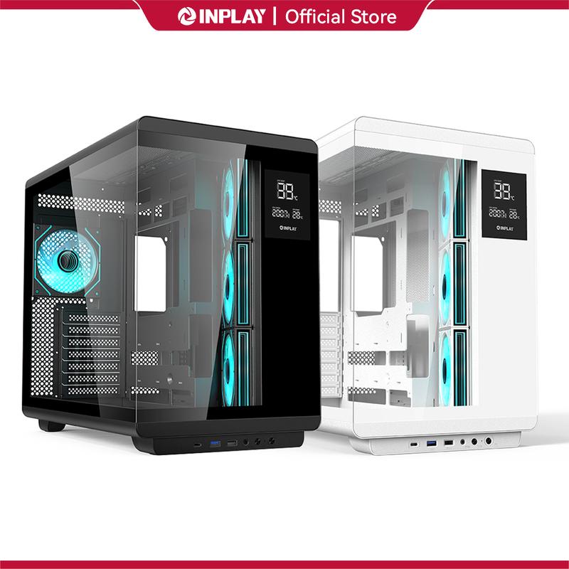 Inplay Seaview Palace Pro PC Case Build-in 4 ARGB Fan With Screen ...