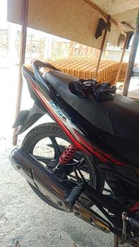 Honda Wave X 125 (1) Body Sticks Putih Merah Biru Aksesori Motor ...