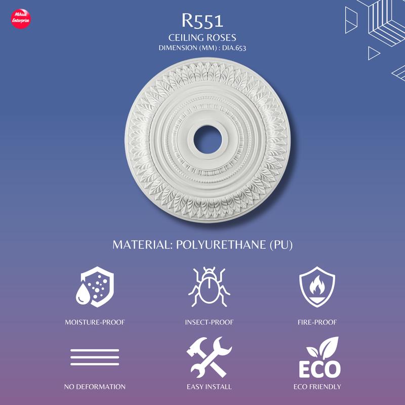 R551 FLORAL CEILING ROSES STYLE | CEILING LIGHT ACCESSORIES - TikTok ...